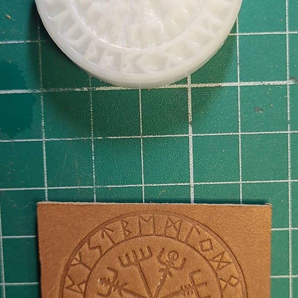 Viking Vegvisvir Embossing Stamp Pick Size , Leather Tooling, Clicker ...