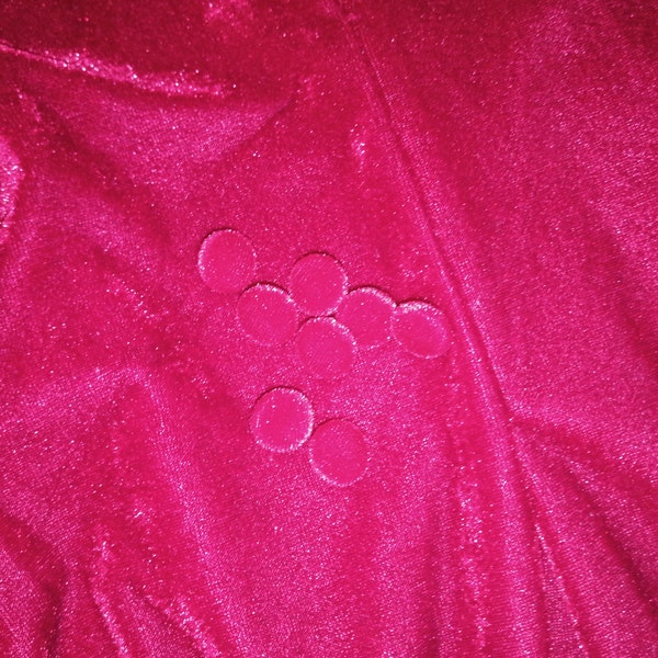 Velvet Buttons, Red Velvet Fabric Buttons, Shank, Pinback, Flatback ...