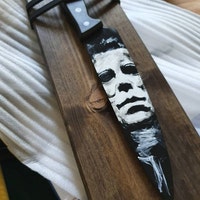 Hand-painted Machete With Jason Voorhees - Etsy Australia