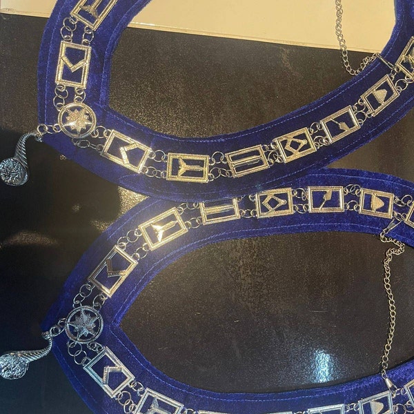 Masonic OES Hand Embroider Worthy Patron / Matron Apron and Collar ...