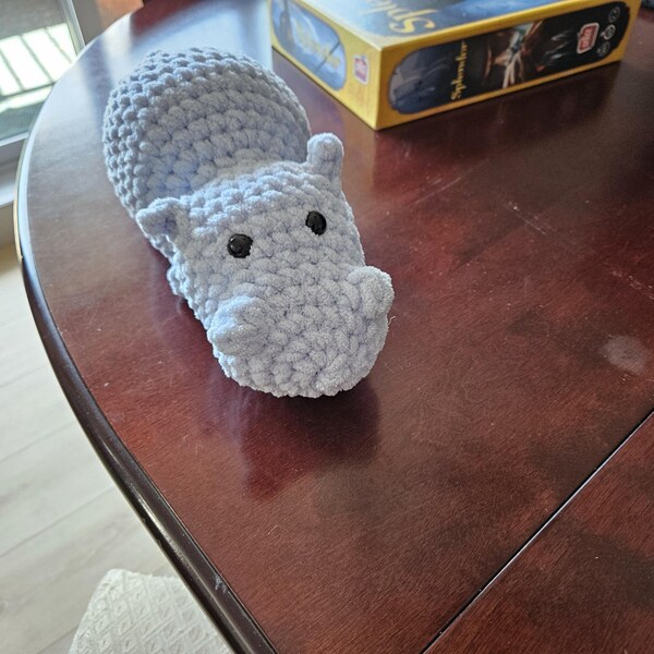 Happy the Hippo, NO-SEW Crochet Amigurumi PDF Pattern, Adorable Cute ...