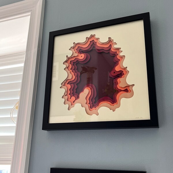 Custom House Portrait - Paper Art - Home Portrait - Unique Mothers Day ...