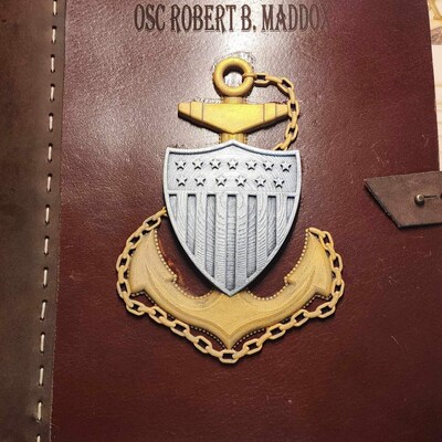 3D Print USCG Cutterman US Coast Guard. Chief, Hat Box, CCTI ...