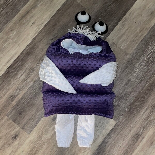 Boo Costume, Purple Monster Costume - Etsy