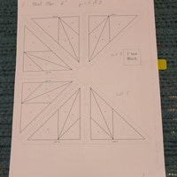 Digital PDF Quilt Block Patternblack and Grey Grids Quilt Block ...