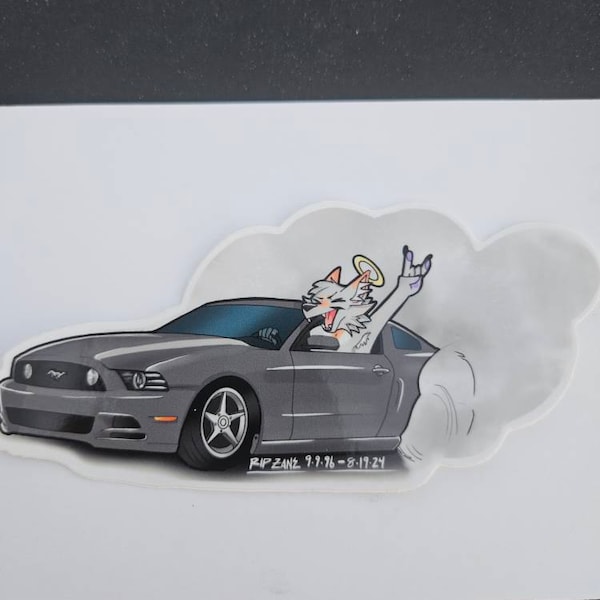 Snarly Maw Furry Vinyl Sticker Cars, Laptops, Water Bottles, Decorative ...
