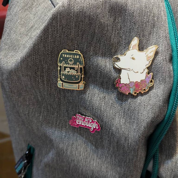 Tea And Books Enamel Pin Book Enamel Pin Book Lover Enamel Pin Bookworm