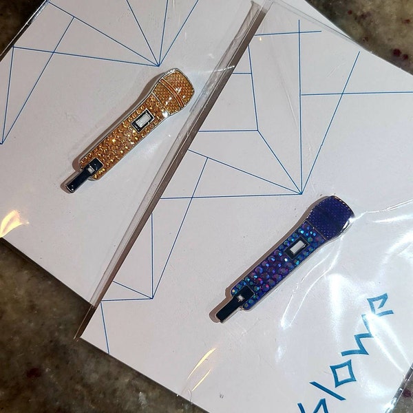 Crystal Microphone Keychain / BTS Suga Edition / Swarovski Crystal - Etsy
