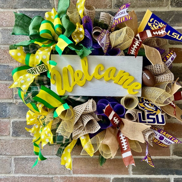 LSU Tigers Mini Pennants, 4" X 9" - Louisiana State University ...