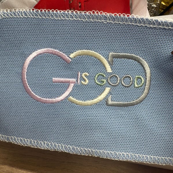 God is Good Embroidery Design, 3 Sizes, Instant Download - Etsy