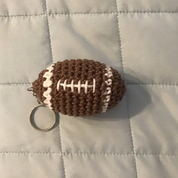 Football Keychain Crochet PATTERN ONLY! PDF Download Amigurumi Beginner ...