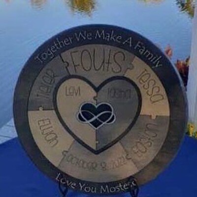 Unity Ceremony, Puzzle Style, Excellent for Blended Families, Wedding ...