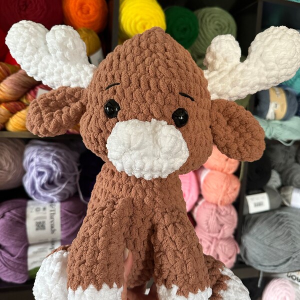 Amigurumi Moose Pattern, Plush Pattern, Moose Toy, Moose Pattern ...