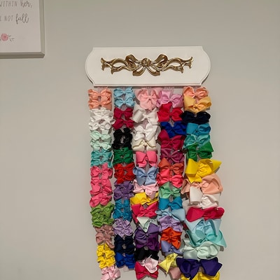 Spinning Bow Carousel.. Custom. Clip / Bow Holder / Storage - Etsy