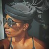 Zara Cap, Navy Blue Turban, Women Cap, African Headwear, Wedding Hat ...