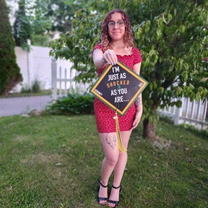 Football Athlete Touch Down Grad Cap Topper Graduation Gift Tassel ...