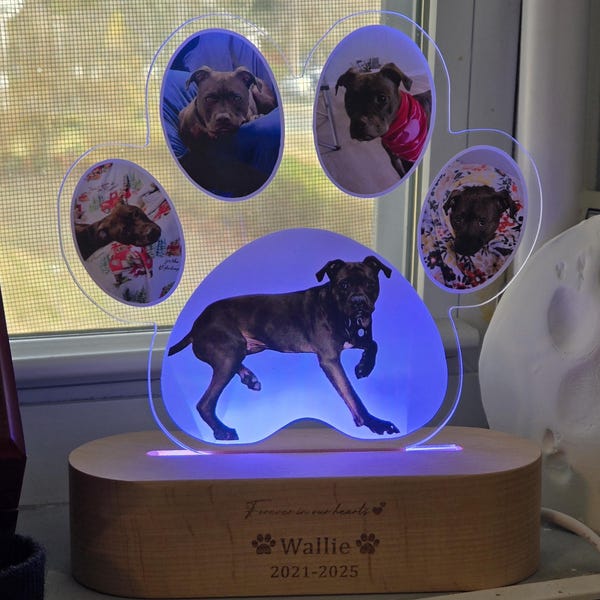 Personalised Tractor Night Light, Digger Light, Tractor Light, Nursery ...