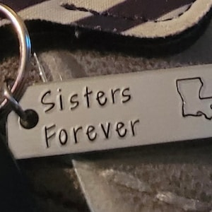 Best Friends Map Custom Long Distance Friendship State Key | Etsy