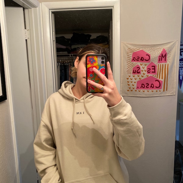 I AM ( Names of God ) Hoodie | Dark Chocolate | Forest Green | Sand ...