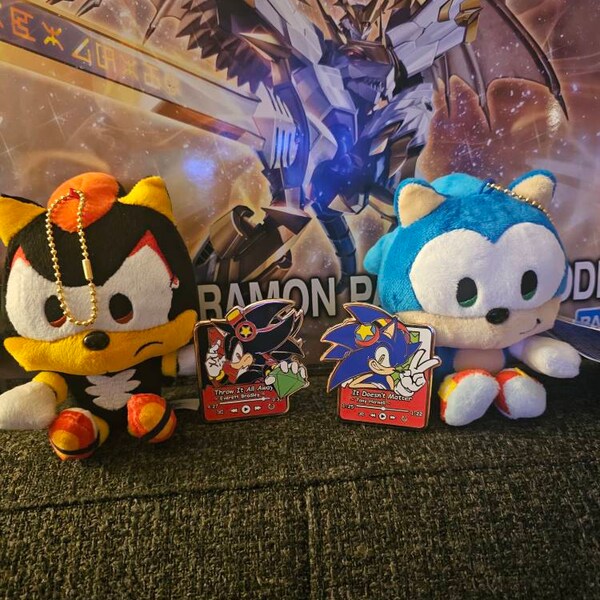 Sonic Movie Sticker Set - Sonic Shadow Knuckles Tails and Super Sonic ...