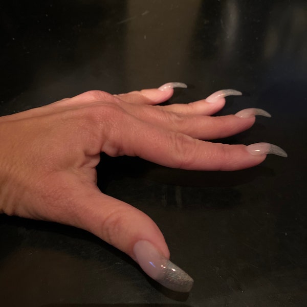 Flojo Extra Curve Talon Nail Tips: 90's Style, 500 Pc Full Well - Etsy