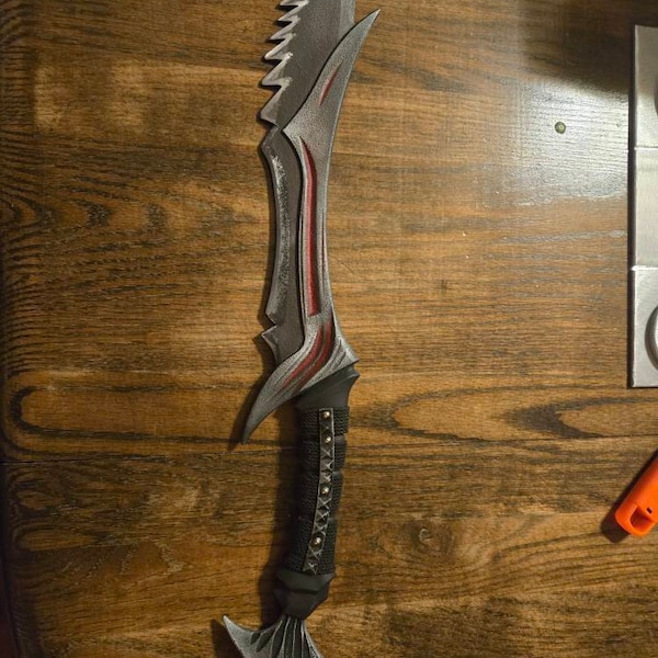 Steel Daedric Dagger - Full-size Unique Collectible Daedra Demon ...