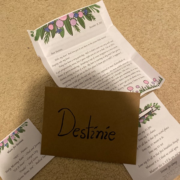 DSMP- Personalized Letter From Your Fictional Comfort Character on the ...