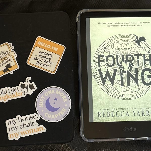 Rowan Whitethorn Era Throne of Glass Kindle Sticker, TOG Sticker ...