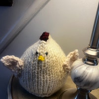 Poppy the Chicken Knitting Pattern ORIGINAL, Knit Chicken Pattern ...