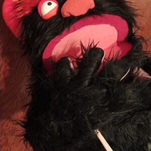 Handmade Ventriloquist Dummy Furry Rabbit Monster Professional | Etsy