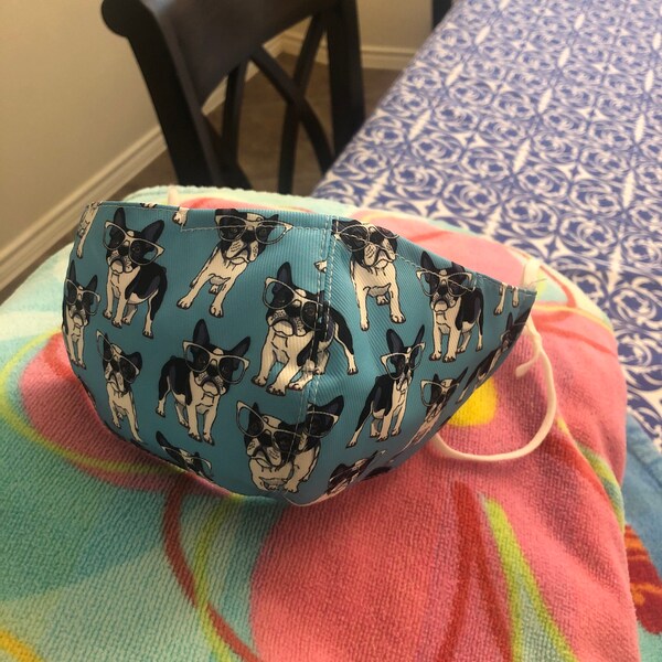 Handmade 3D Kawaii Face Mask/ Cloth Mask/ Fabric Mask W/ Filter Pocket ...