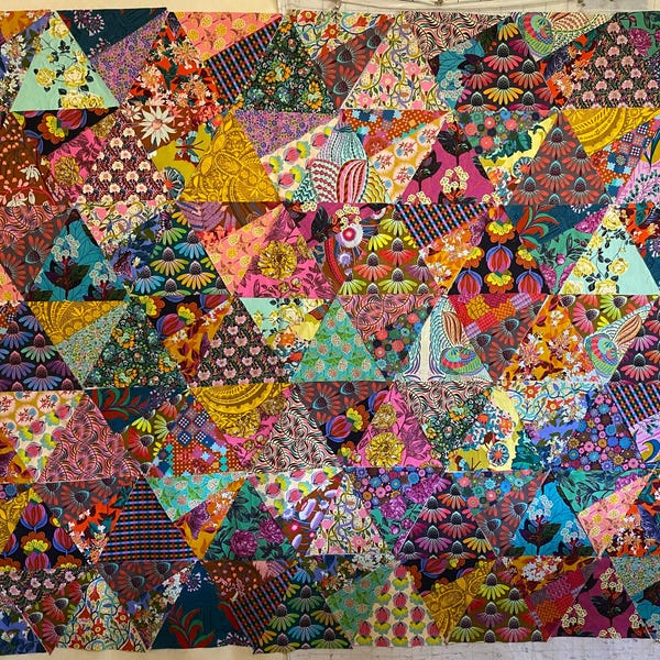 Queen of Diamonds Quilt EPP Kit - English Paper Piecing - Etsy