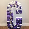 Mosaic From Balloons Mosaic Letter C Mosaic Number 2ft - Etsy