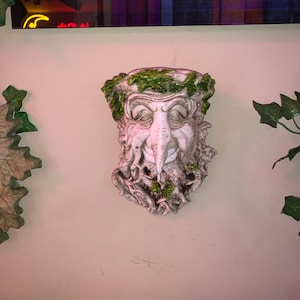 Satyr Pan Head Wall Hanging Pagan Celtic Mythology Demon Devil - Etsy
