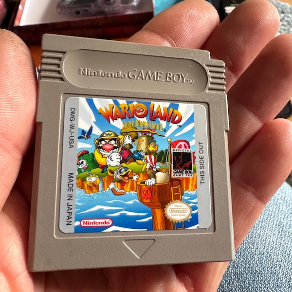 Wario Land - Super Mario Land 3 » Replacement Label » DMG-WJ-USA - Etsy