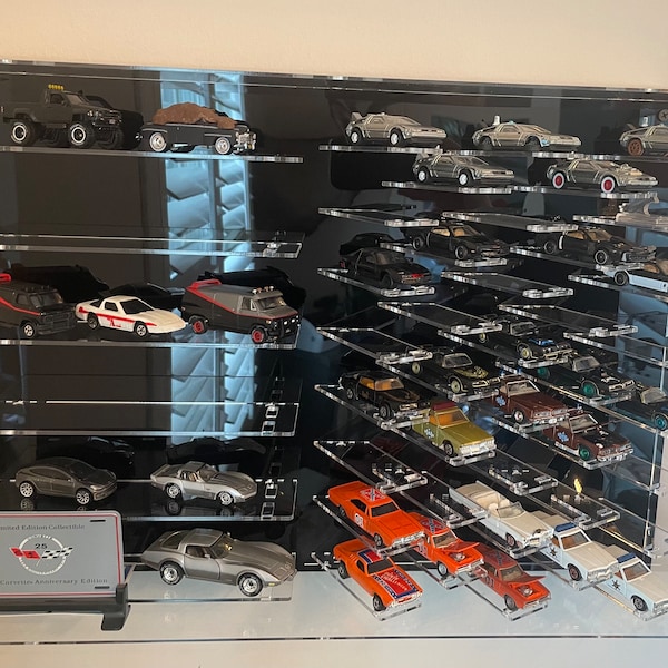 1/64 Diecast Display for Hot Wheels, Matchbox, Greenlight, Autoworld ...