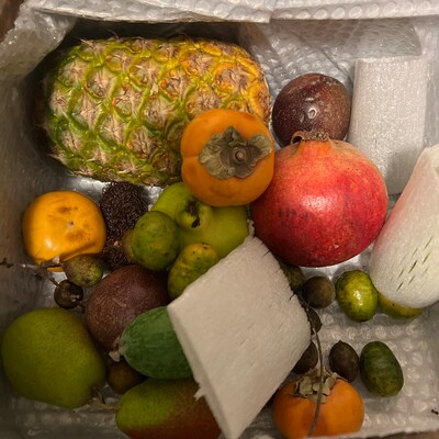 9-10lbs Fresh Exotic Fruit Box ACTUAL RARE FRUITS Overnight Shipping - Etsy