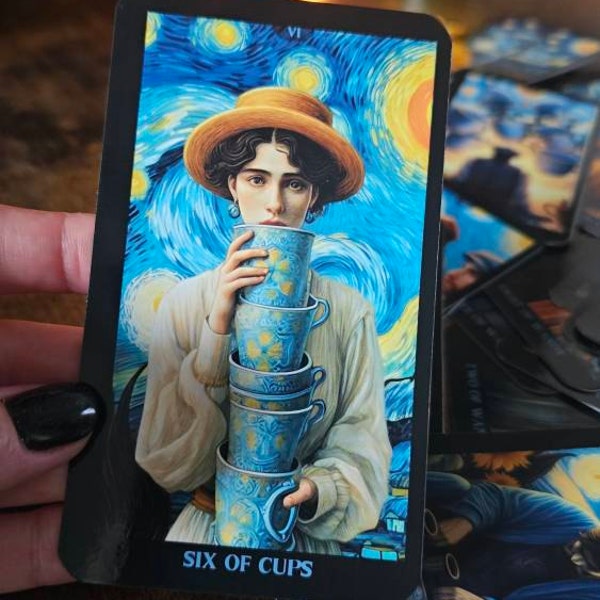 Dark Anime 78 Tarot Cards Complete Set, Full Tarot Deck, Anime Tarot ...