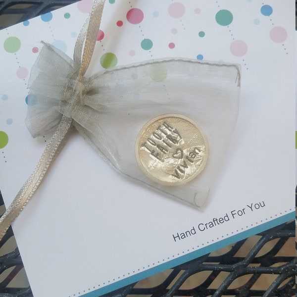 Tooth Fairy | Hand Stamped | Quarter | Tooth Lost Gift | Lost Tooth ...