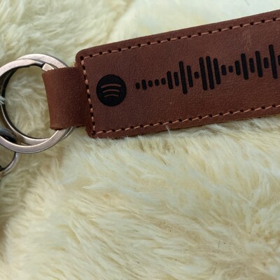 Custom SONG KEYCHAIN, Personalized Scannable Music Keychain, CHRISTMAS ...