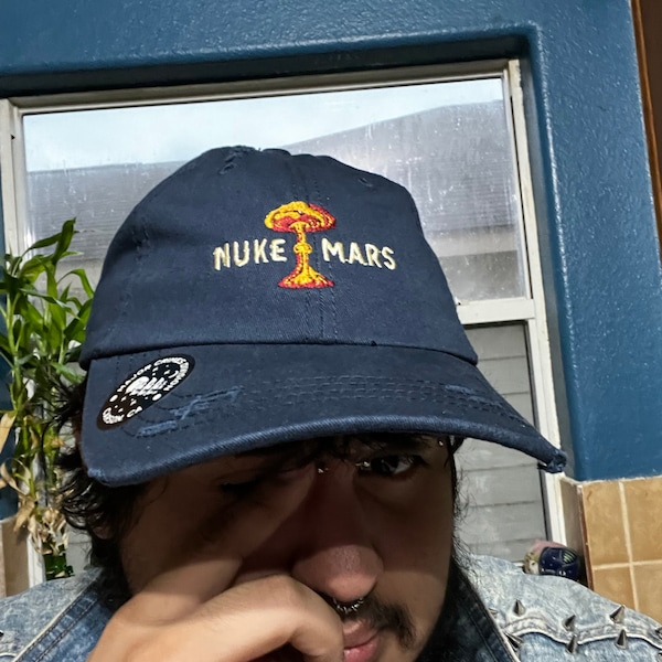 Nuke Mars Retro Cap - Etsy