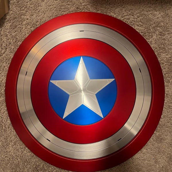 US Agent Shield - John Walker Cosplay - Custom Metal Captain America ...