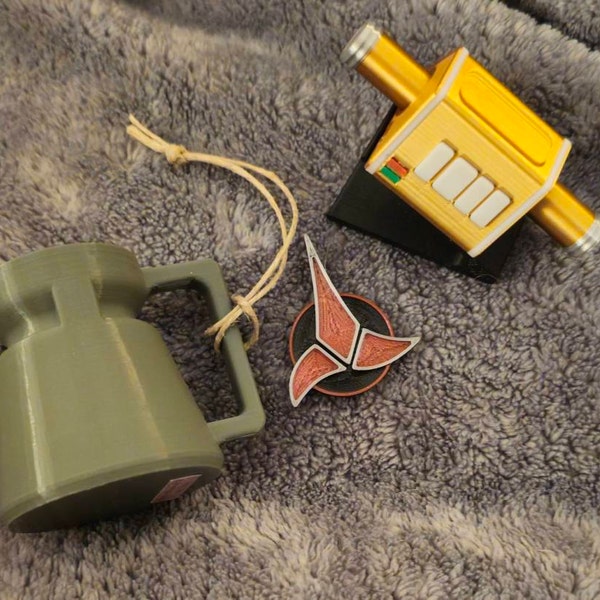 2 Inch Tall Odo Bucket Ornament, 3D Printed Replica, DS9 - Etsy