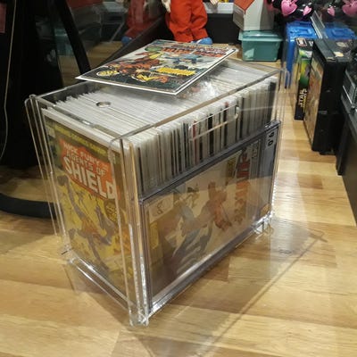 Comic Book Storage Box Display, Comic Organizer, Comic Book Display ...