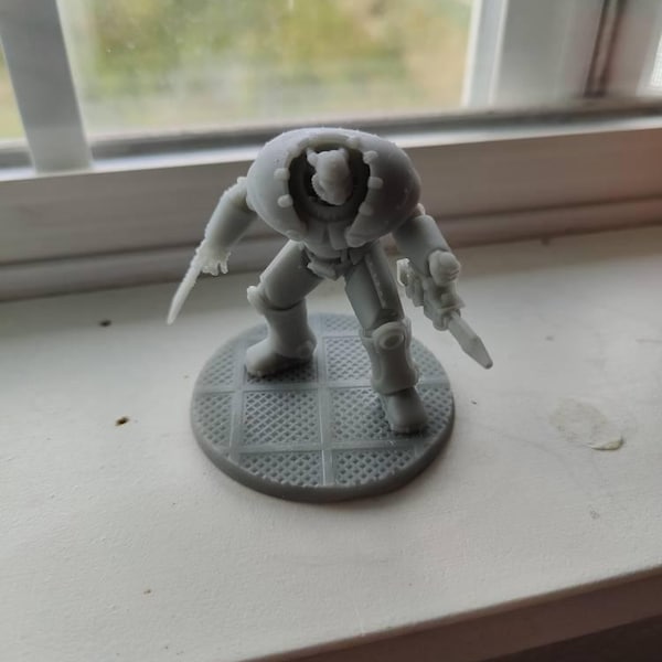 3D Printed Post-apocalyptic Building Terrain - Police Station Variant ...