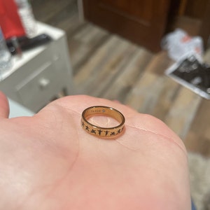 Show Me the Money Ring Free Engraving - Etsy