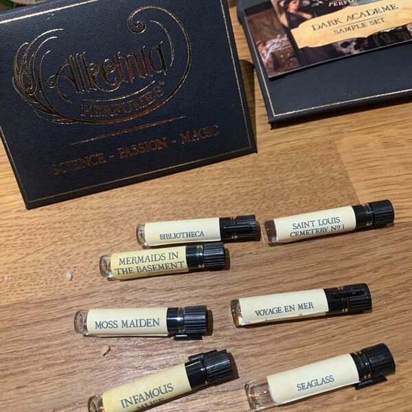 Build Your Own 5 Piece Perfume Sample Set - Extrait - Etsy