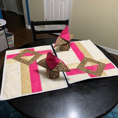 Spring Tulips Table Topper & Placemats PDF Quilt Pattern - Etsy