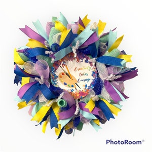 Welcome Sign Spring Flowers Sign Flower Wreath Spring - Etsy