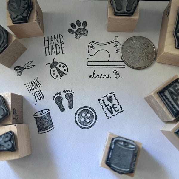 Piano Keyboard Personalized Rubber Stamp - Etsy